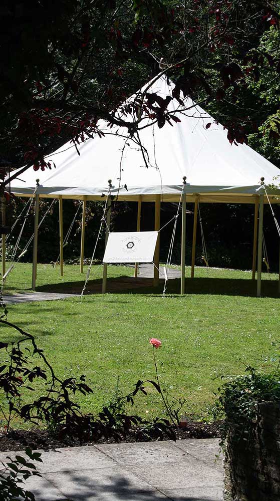 6x6m-Marquee-Garden-Party - Honeycomb Marquees