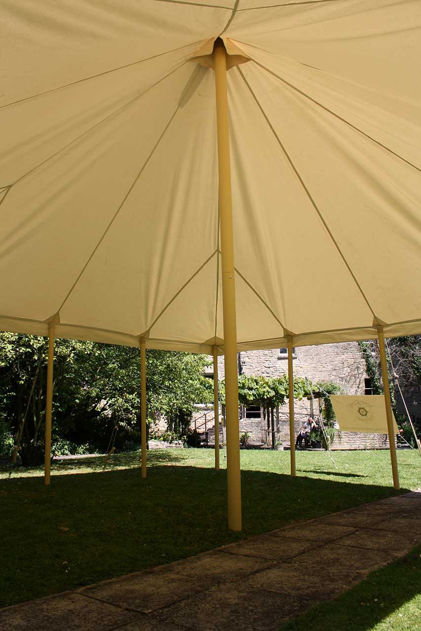 6x6m-Marquee-Roof - Honeycomb Marquees